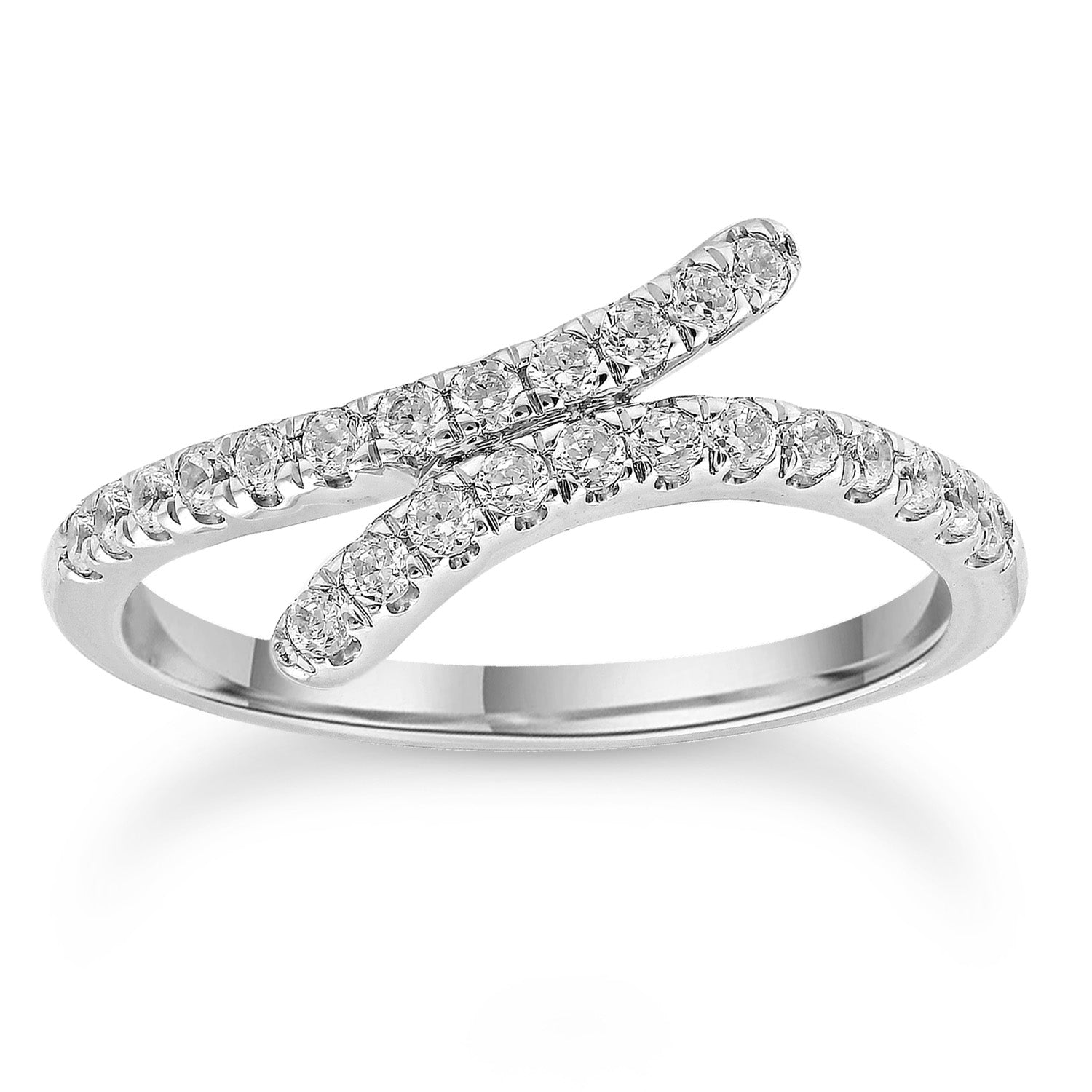 Diamond Ring with 0.30ct Diamonds in 9K Wh... @ $1,292.00