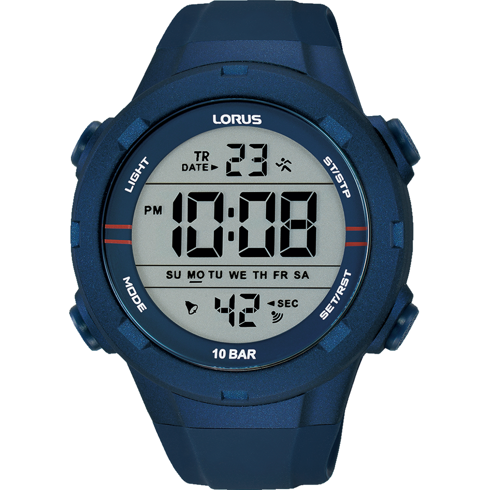 Lorus Digital Watch Blue R2303QX-9 @ $79.00